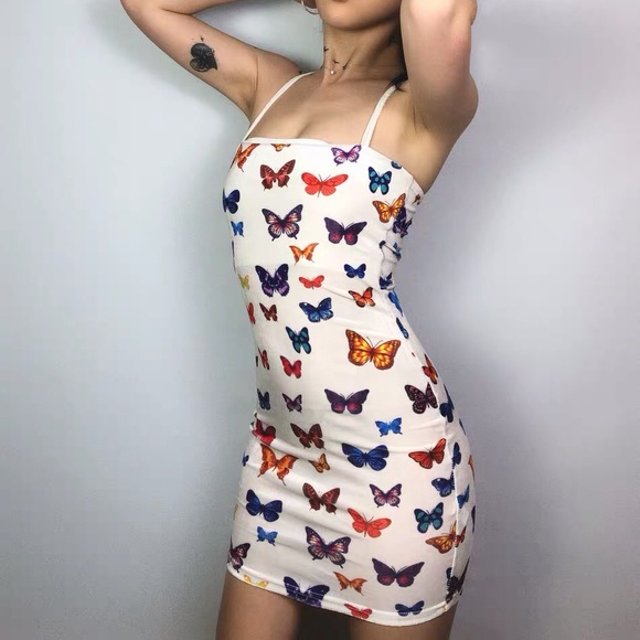 Dresses | Butterfly Icon Dress Rave Ezoo Edm Instagram | Poshmark